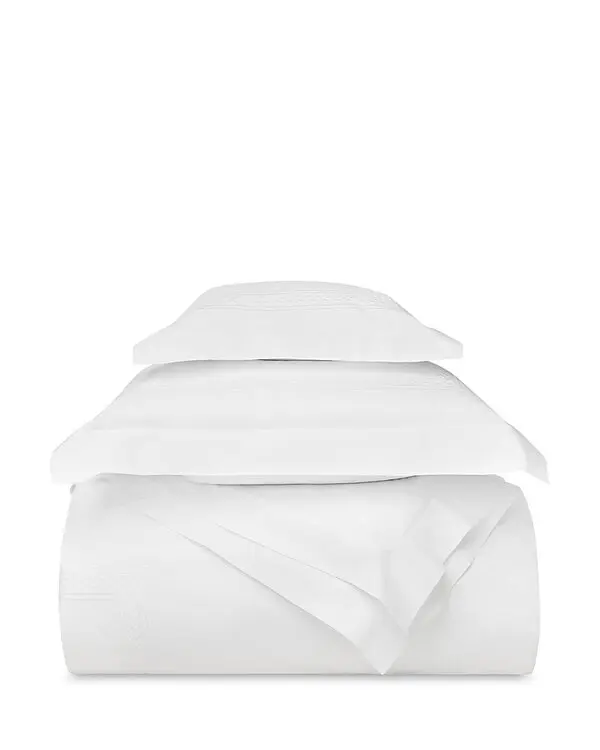 PRATESI Impero Flat Sheet, King - White/white