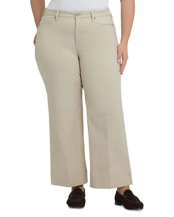 NYDJ Teresa Wide Leg Ankle Jeans