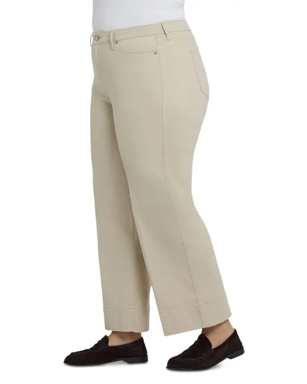 NYDJ Teresa Wide Leg Ankle Jeans
