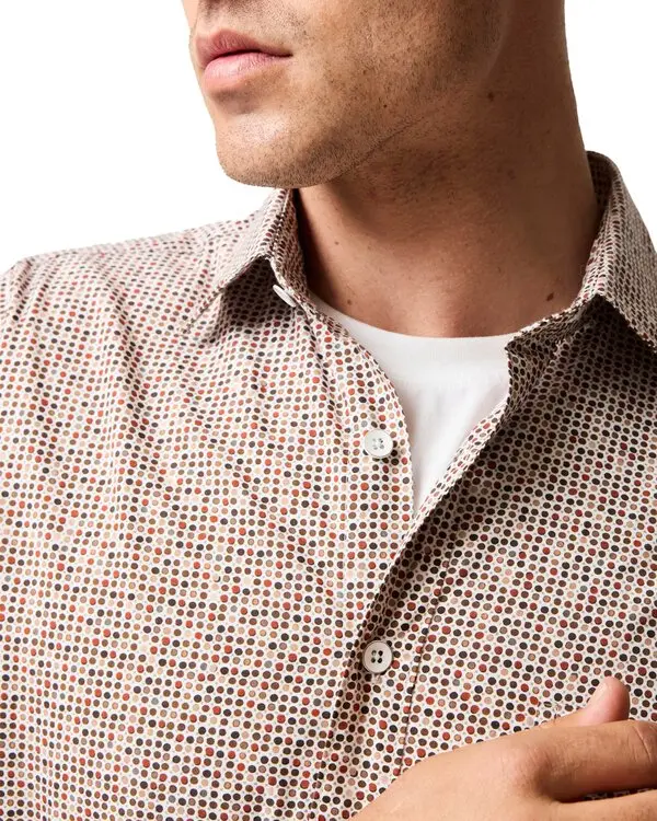 Rodd & Gunn Eastborne Long Sleeve Sports Fit Shirt - Olive