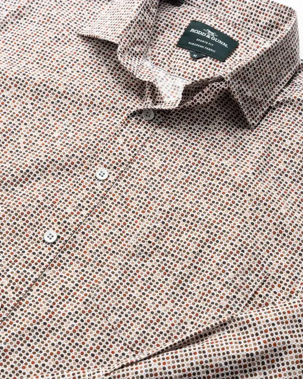 Rodd & Gunn Eastborne Long Sleeve Sports Fit Shirt - Olive