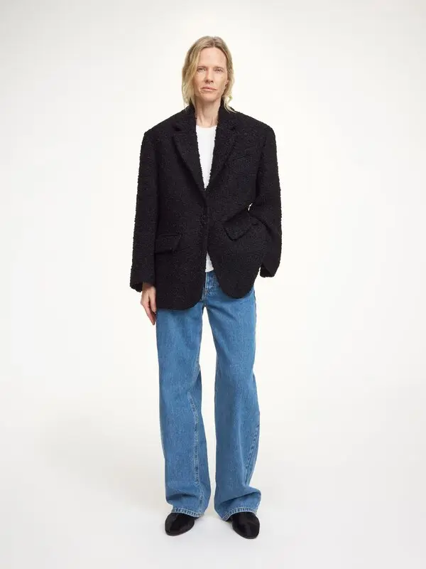 BY MALENE BIRGER Biena Boucle Blazer - Black