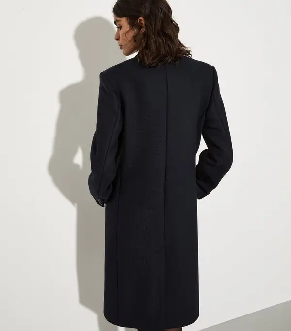 Max & Co. Wool-blend Overcoat - Blue
