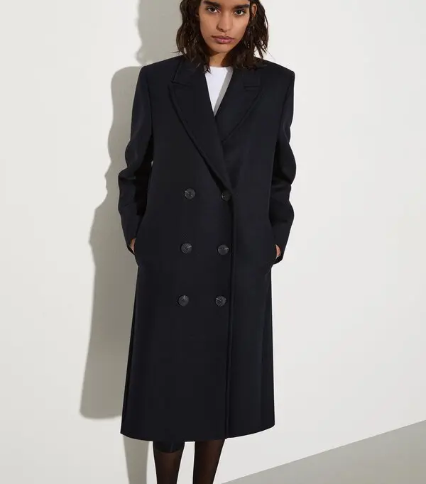 Max & Co. Wool-blend Overcoat - Blue