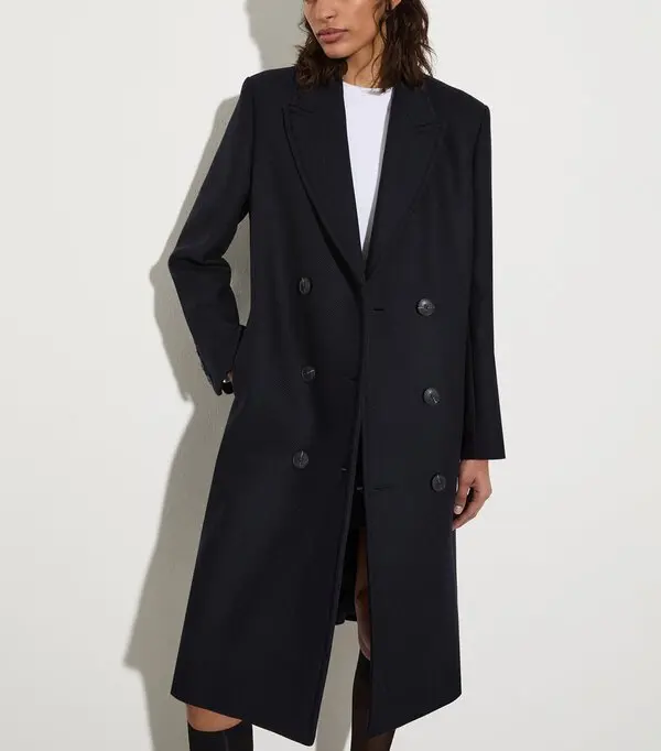 Max & Co. Wool-blend Overcoat - Blue