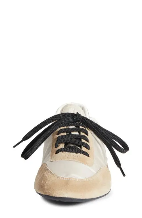 Prada Collapse Low Top Sneaker - Beige