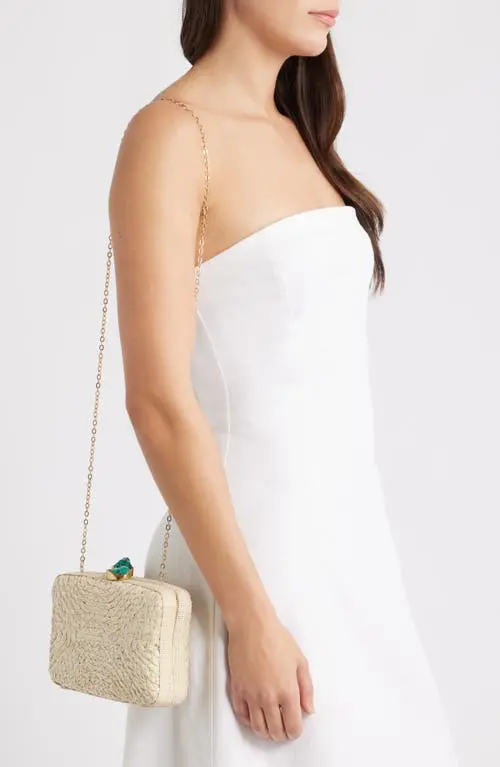 Pamela Munson The Lulu Raffia Clutch