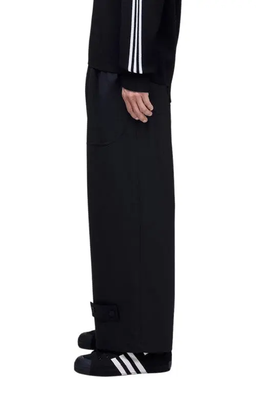 Y3 Sport Uniform Oversize Wide Leg Pants