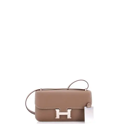 Hermès Constance Elan Nm Bag Epsom 25 - Grey
