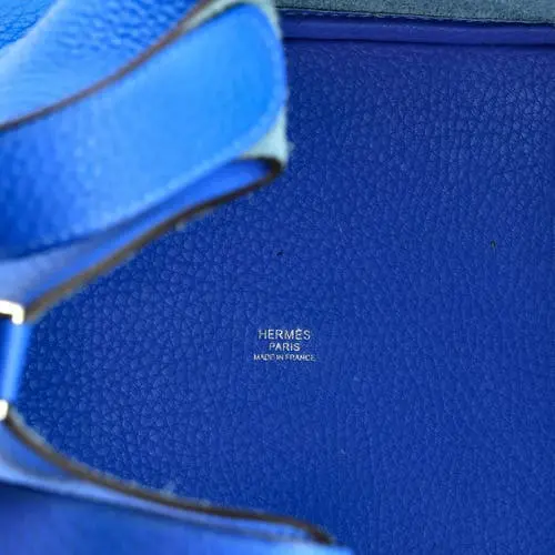Hermès Picotin Lock Bag Clemence Mm - Blue