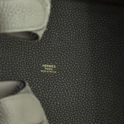 Hermès Picotin Lock Bag Clemence Mm - Gris Meyer