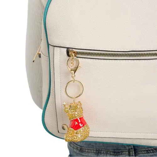 Disney Winnie The Pooh Bag Charm Keychain