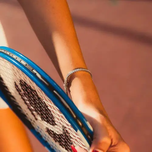 SPERO LONDON Sterling Square Tennis Bracelet