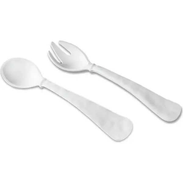 BEATRIZ BALL COLLECTION Vida Nube Salad Servers - White