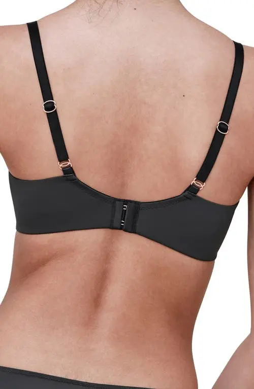 SKARLETT BLUE Entice Underwire Full Coverage Bra - Black/nylon