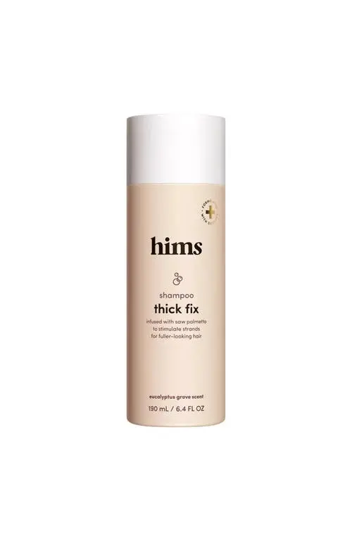 HIMS & HERS Thick Fix Shampoo Thickening, Strengthening - Beige
