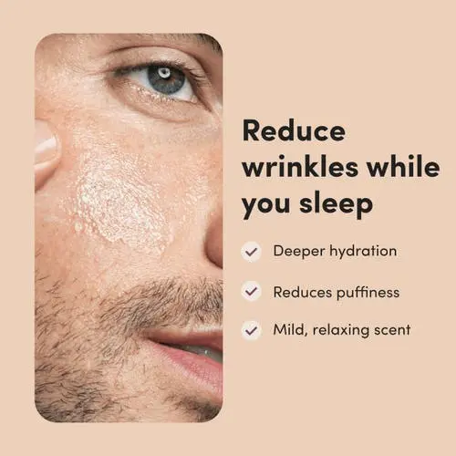 HIMS & HERS Goodnight Wrinkle Cream Restorative, Firming