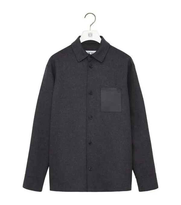 Loewe Wool-cashmere Overshirt