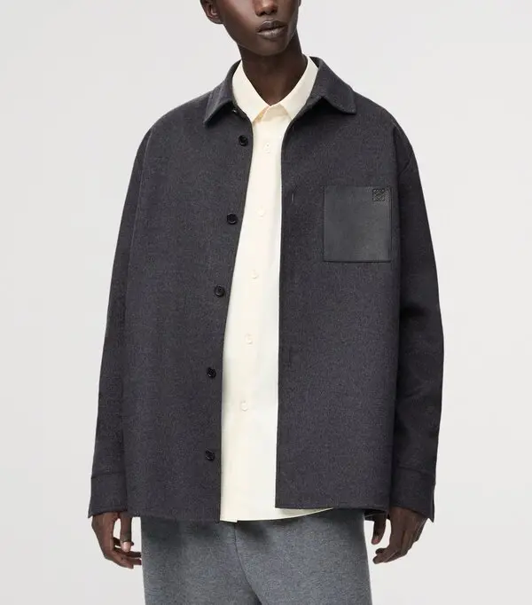 Loewe Wool-cashmere Overshirt