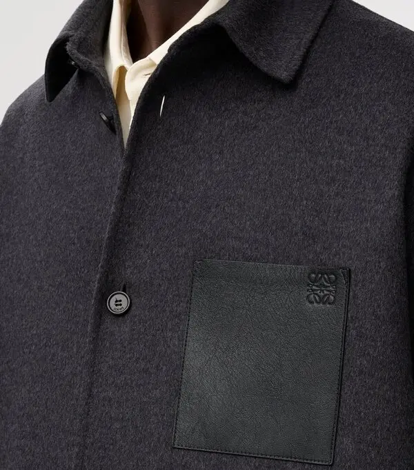 Loewe Wool-cashmere Overshirt