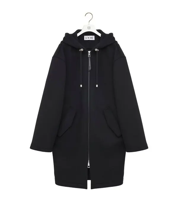 Loewe Wool Hooded Coat