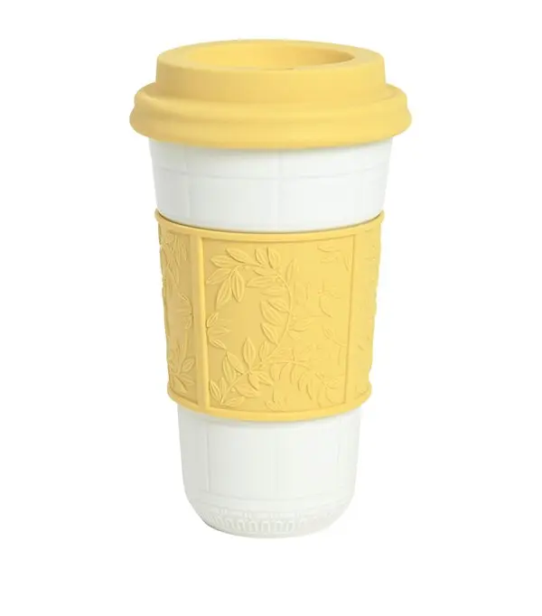 Bernardaud Louvre Nomad Travel Mug - Yellow