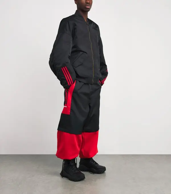 WILLY CHAVARRIA X Adidas Originals Satin Bomber Jacket