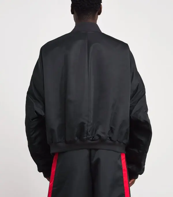 WILLY CHAVARRIA X Adidas Originals Satin Bomber Jacket