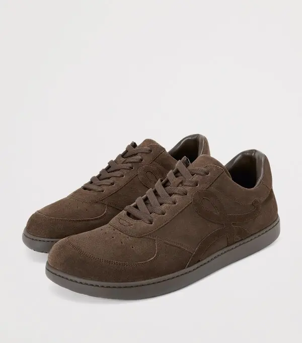 Loewe Suede Jambo Sneakers - Brown