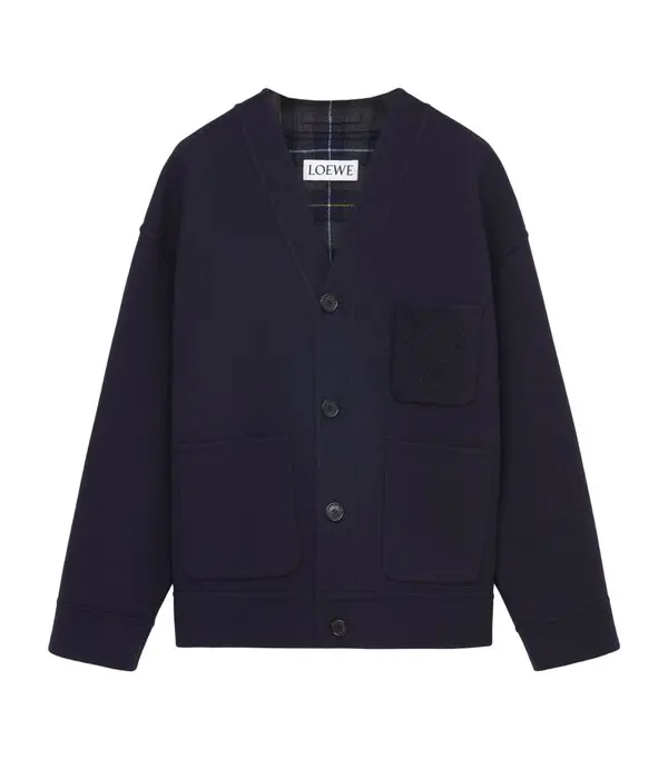 Loewe Wool-cashmere Blend Cardigan
