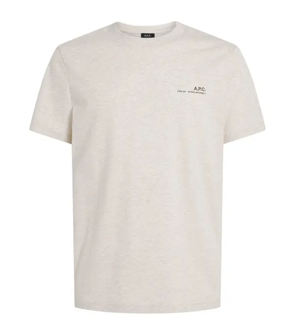 A.p.c. Cotton Logo T-shirt