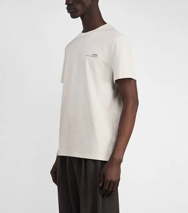 A.p.c. Cotton Logo T-shirt