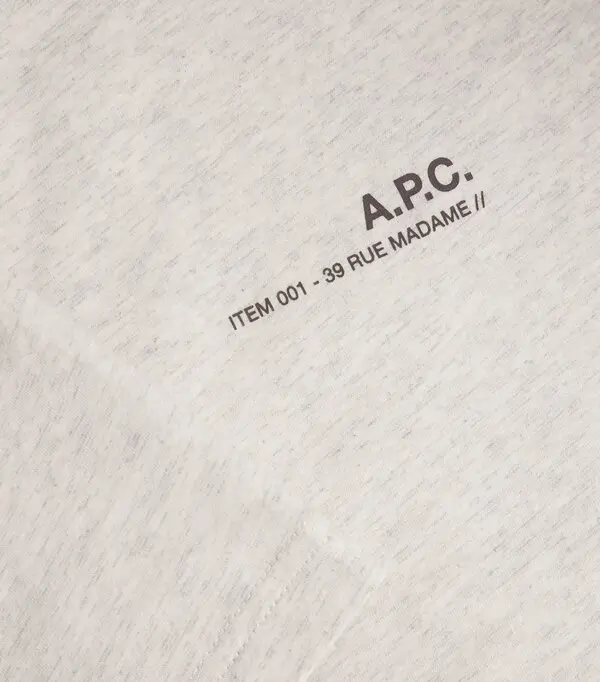 A.p.c. Cotton Logo T-shirt