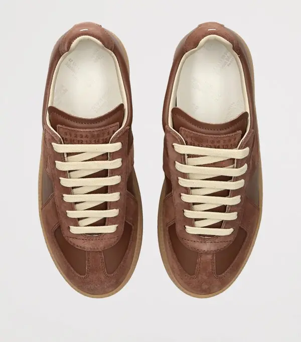 MAISON MARGIELA Leather Chunky Replica Sneakers