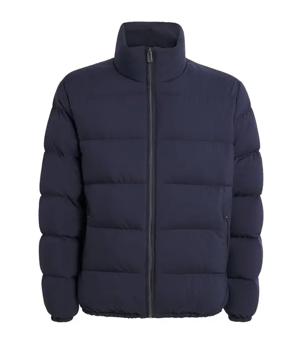 Ralph Lauren Purple Label Quilted Harmon Down Jacket