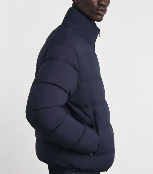 Ralph Lauren Purple Label Quilted Harmon Down Jacket