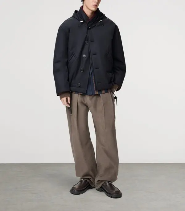 Loewe Technical Padded Jacket - Navy