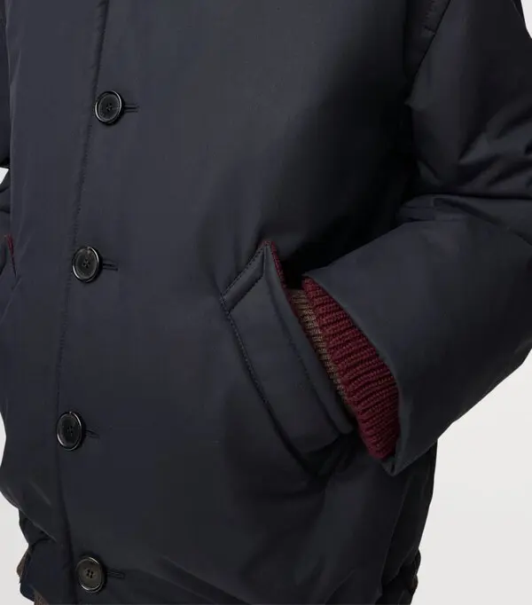 Loewe Technical Padded Jacket - Navy