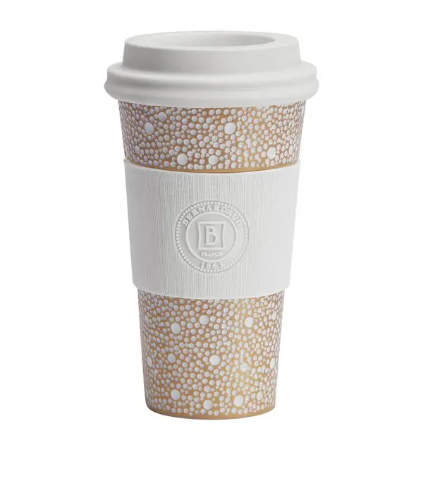Bernardaud Ecume Nomad Travel Mug - Gold