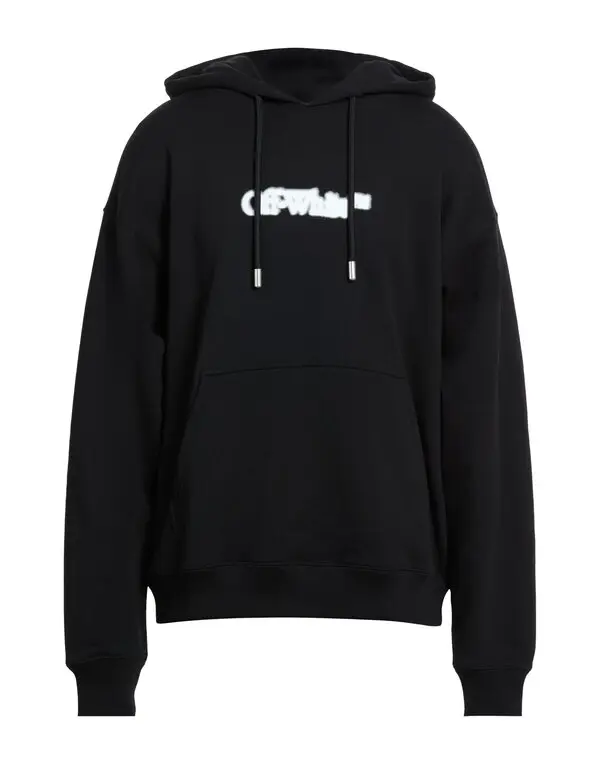 OFF-WHITE™ Cotton Blend Hooded Sweatshirt