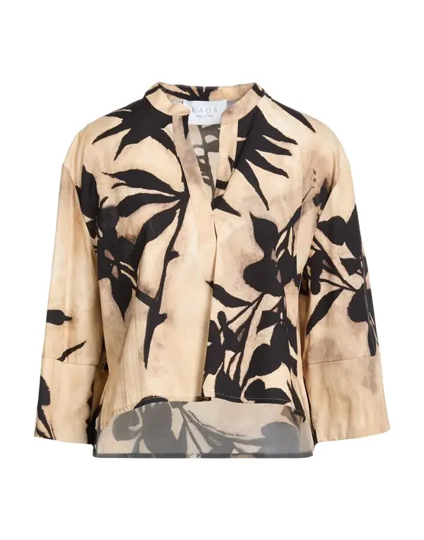 KAOS Floral-print Woven Top