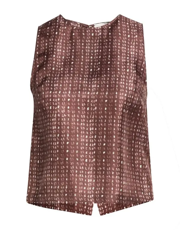 ALYSI Sleeveless Satin Top