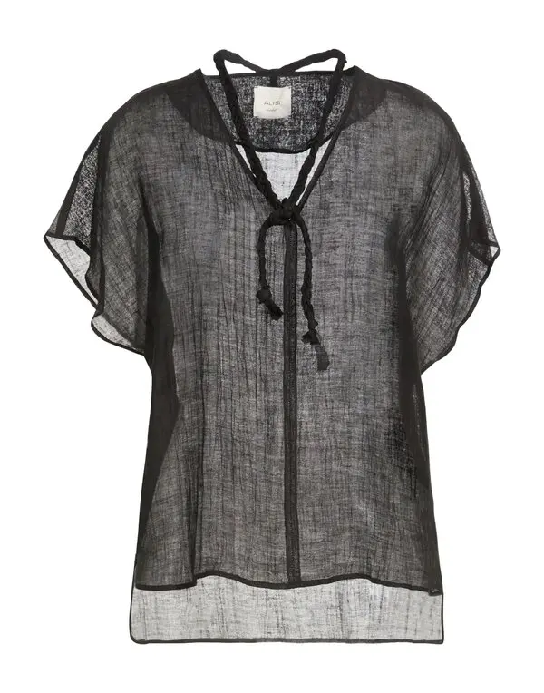 ALYSI Chocolat Top Linen, Cotton