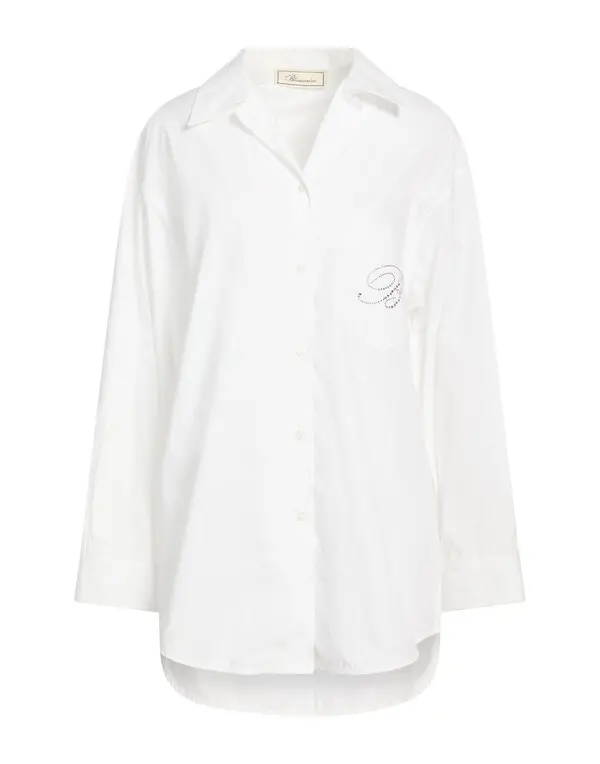 Blumarine Cotton Poplin Shirt