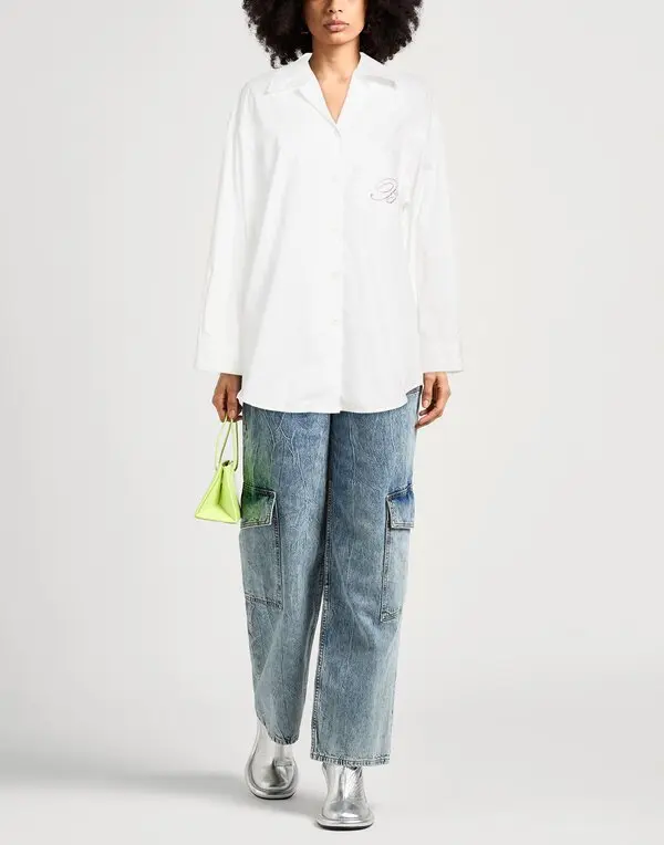 Blumarine Cotton Poplin Shirt