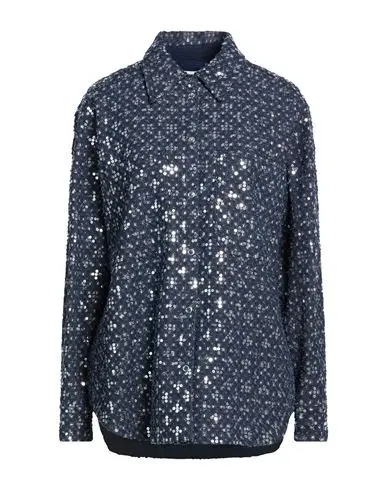 OTTOD'AME Denim Outerwear With Sequins - Blue