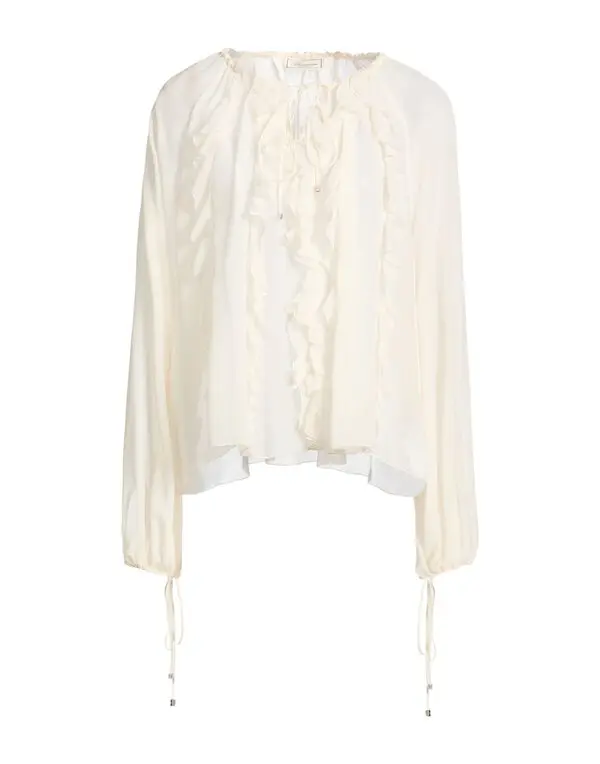 Blumarine Ruched Crepe Top