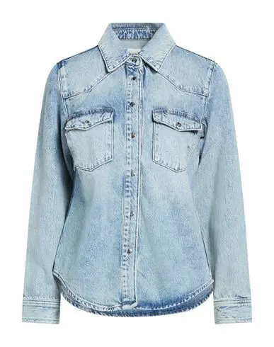 FRAME Fitted Heritage Denim Shirt - Blue