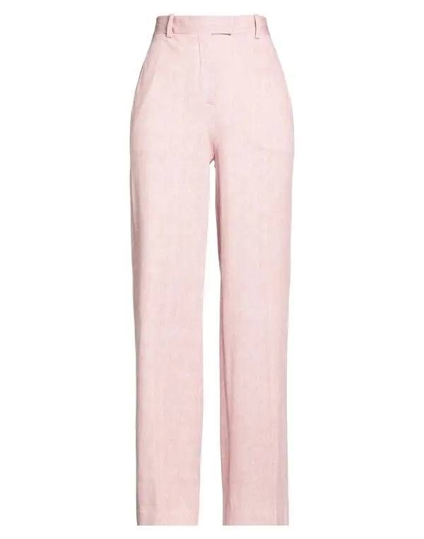 CIRCOLO 1901 Wide-leg Herringbone Pants