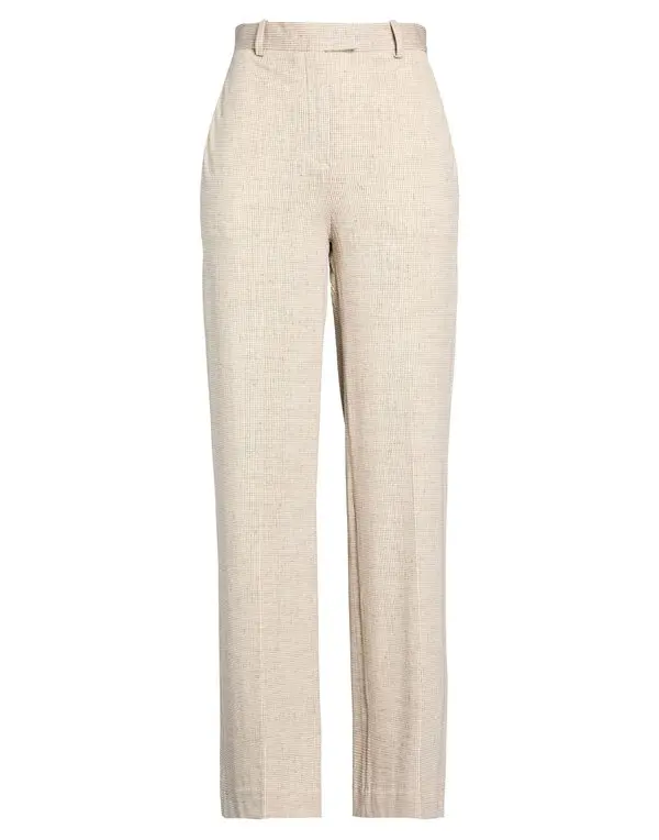 CIRCOLO 1901 Houndstooth Jersey Pants - Beige